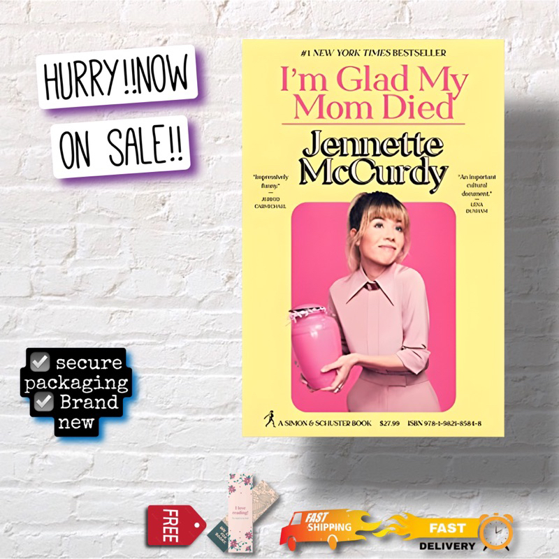 I'm Glad My Mom Died Book by Jennette McCurdy | Shopee Philippines