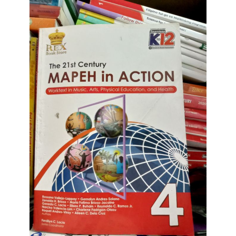MAPEH IN ACTION grade 4(used book) | Shopee Philippines