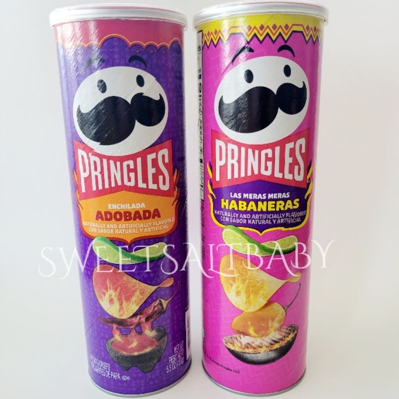 1x Pringles Flavors of Mexico 158g (Limited Edition) Adobada OR ...