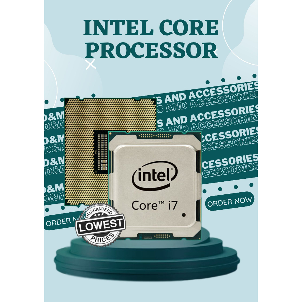 INTEL CORE I-SERIES PROCESSOR i3 | i5- | i7 DDR3 | Shopee Philippines