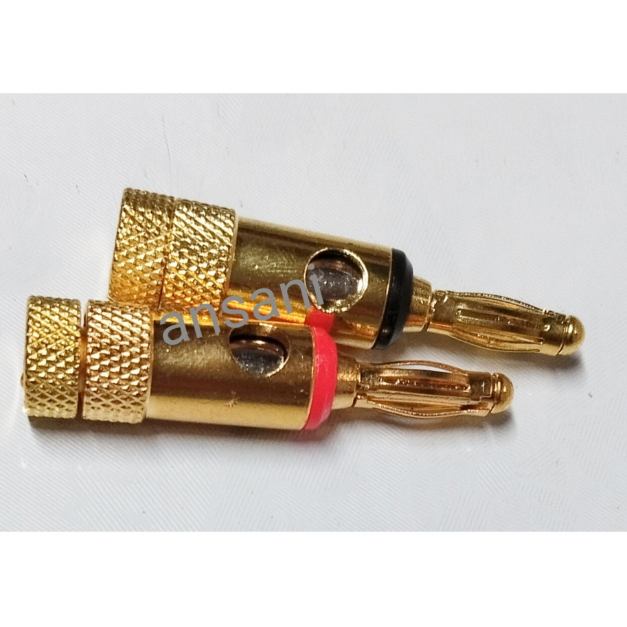 BANANA PLUG ( SOLD PER SET)(ATTACHED SOLD PER PIECE) | Shopee Philippines