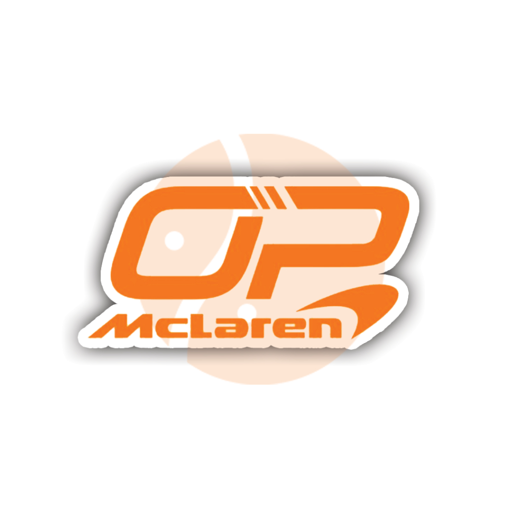 Oscar Piastri McLaren Sticker | 2" Wide | Matte Glossy | Waterproof ...