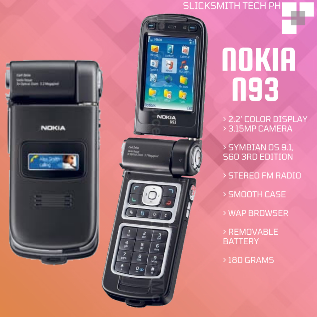 Original Nokia N93 Openline | Rare Vintage Phone | Shopee Philippines