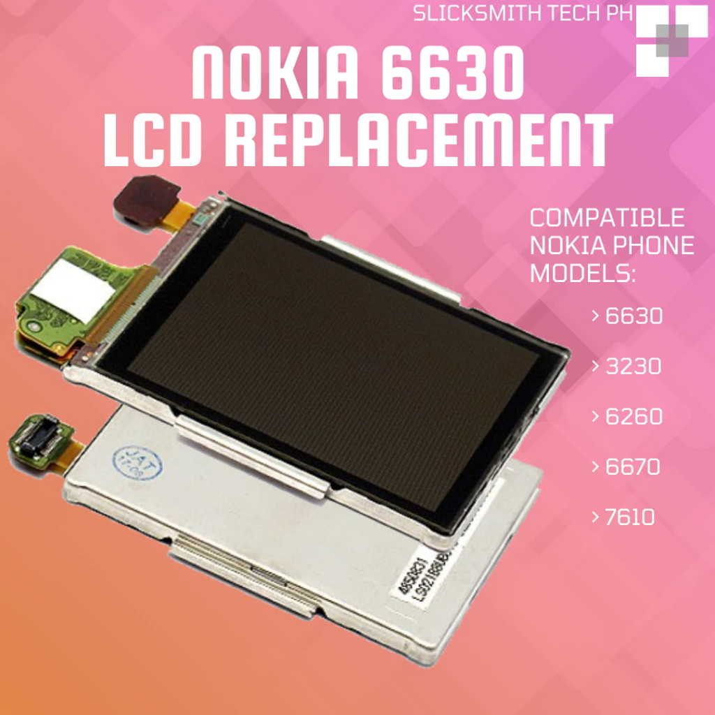 Nokia 6630 3230 6260 6670 7610 LCD Replacement | Original Nokia Parts ...