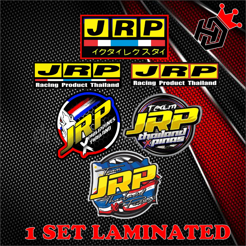 JRP Thai Sticker Printed Laminated (1 set ) | Shopee Philippines