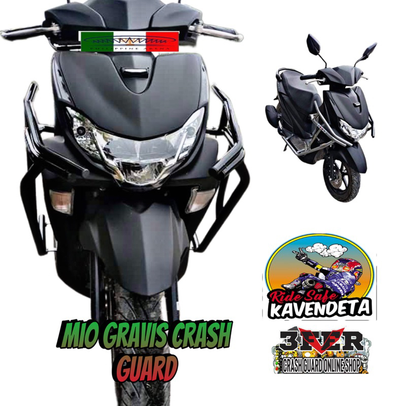 MIO GRAVIS CRASH GUARD POWDER COATED FINISH HEAVY DUTY AND HIGH QUALITY ...