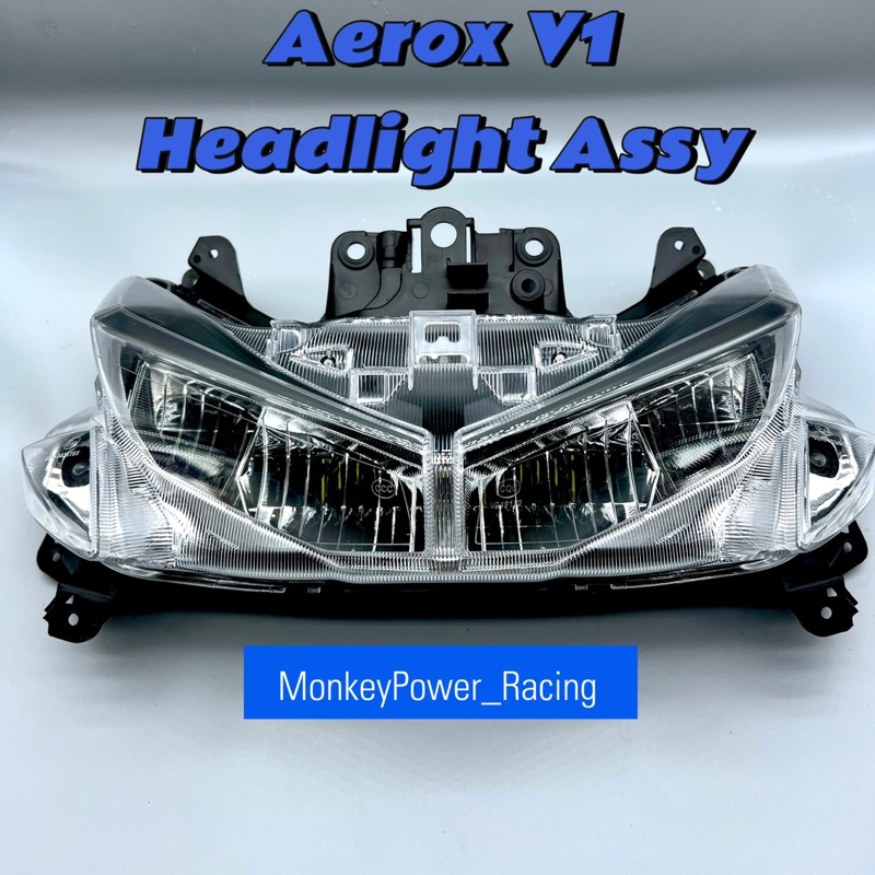 YAMAHA AEROX V1 HEADLIGHT ASSEMBLY | Shopee Philippines