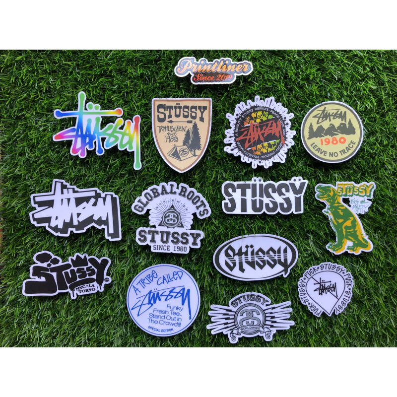 STUSSY STICKER PACK GOOD FOR LAPTOP, PC, MOTORCYCLE, CARS & PHONES ...