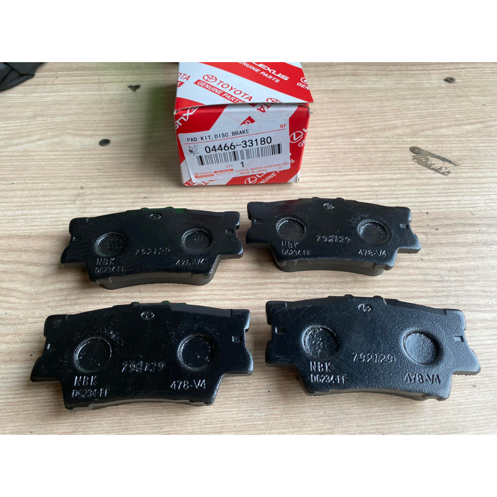 BRAKE PAD RA 04466-33180 (same as 04466-06070, 04466-42060) CAMRY 2006 ...