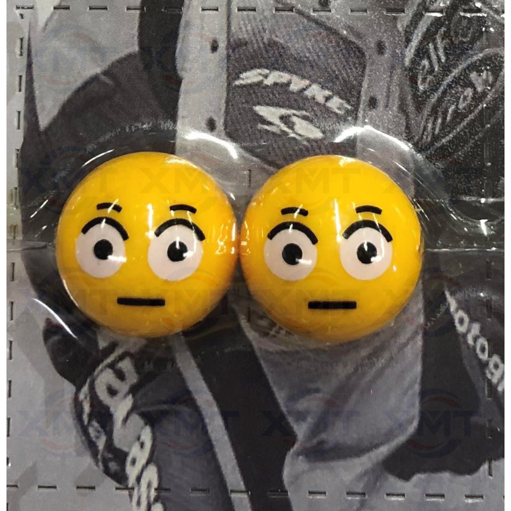 Tire Valve Cap/Pito Cap Universal for Bicycle/Motorcycle/Car Emoji ...