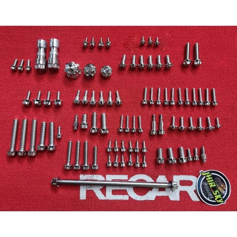 Legit CNC Bolts Set for Aerox / Nmax 🇹🇭 | Shopee Philippines