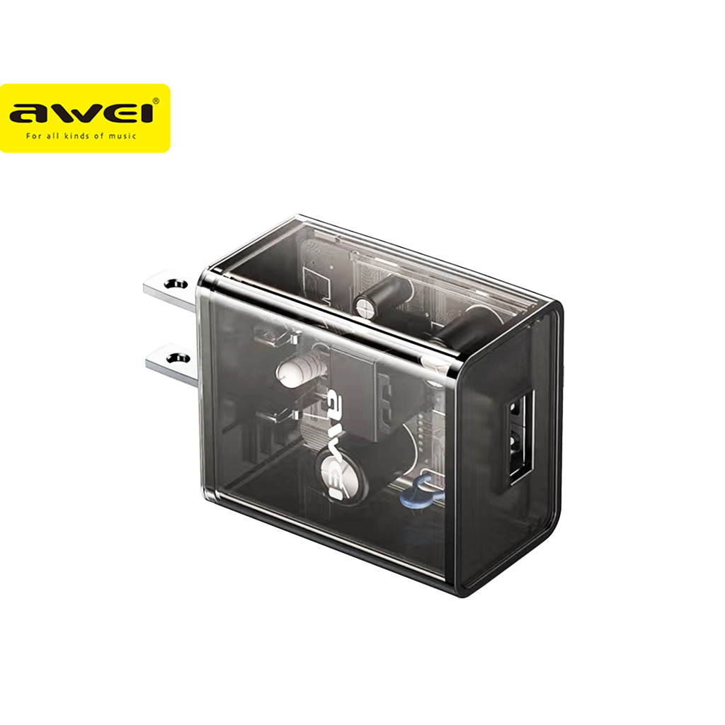 Awei C11 Series US Plug Adapter Wall Charger Single USB Output 1m Cable ...