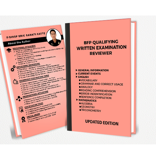 BFP QUALIFYING WRITTEN EXAM REVIEWER (2026 Edition) | Shopee Philippines