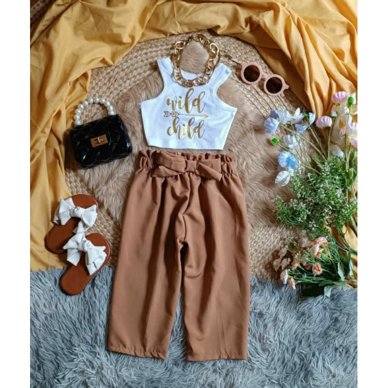 Jane Top Trouser Terno ( top - assorted print ) | Shopee Philippines