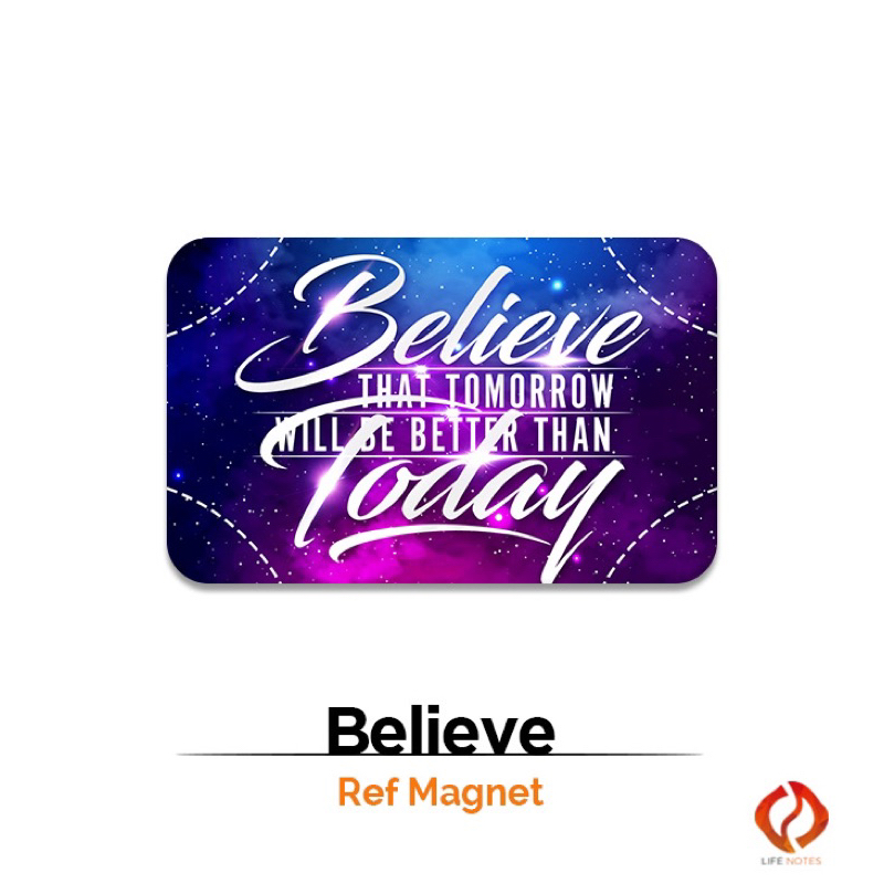 Ref Magnet, Rectangle, ATM Card Size, Bible Verse, Motivational ...