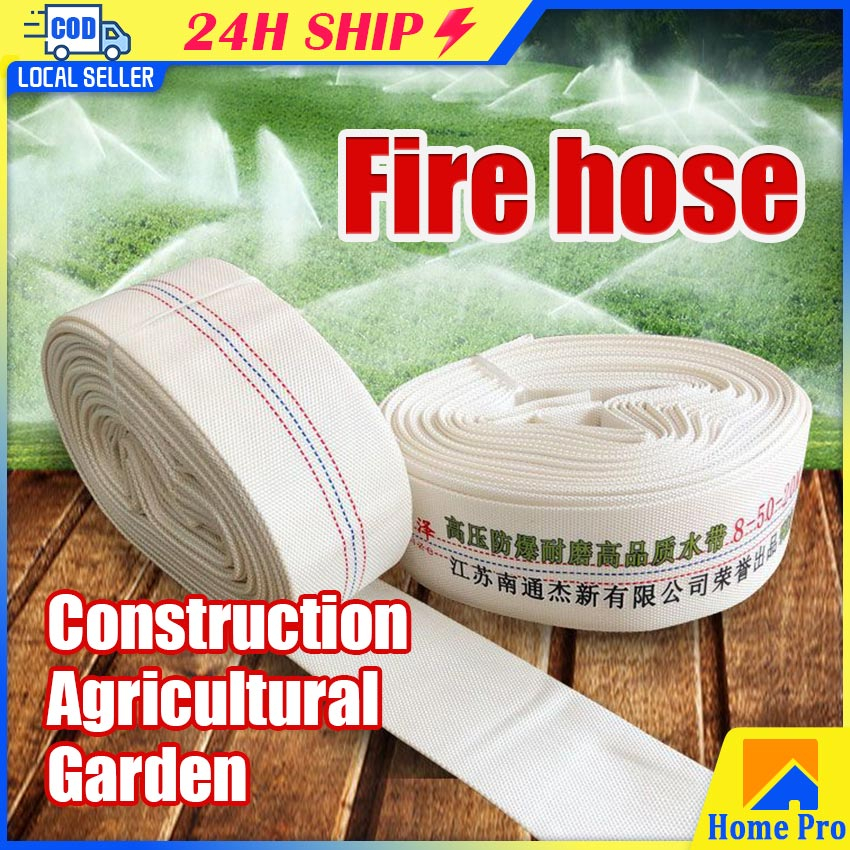 10M/Roll 2/2.5inch Agricultural Irrigation Hose Pipe Durable Fire ...