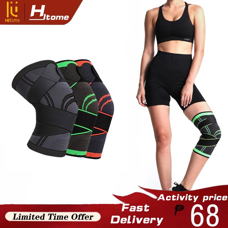 1pcs Elastic Nylon Sport Compression Knee Pads Sleeve for Sports ...