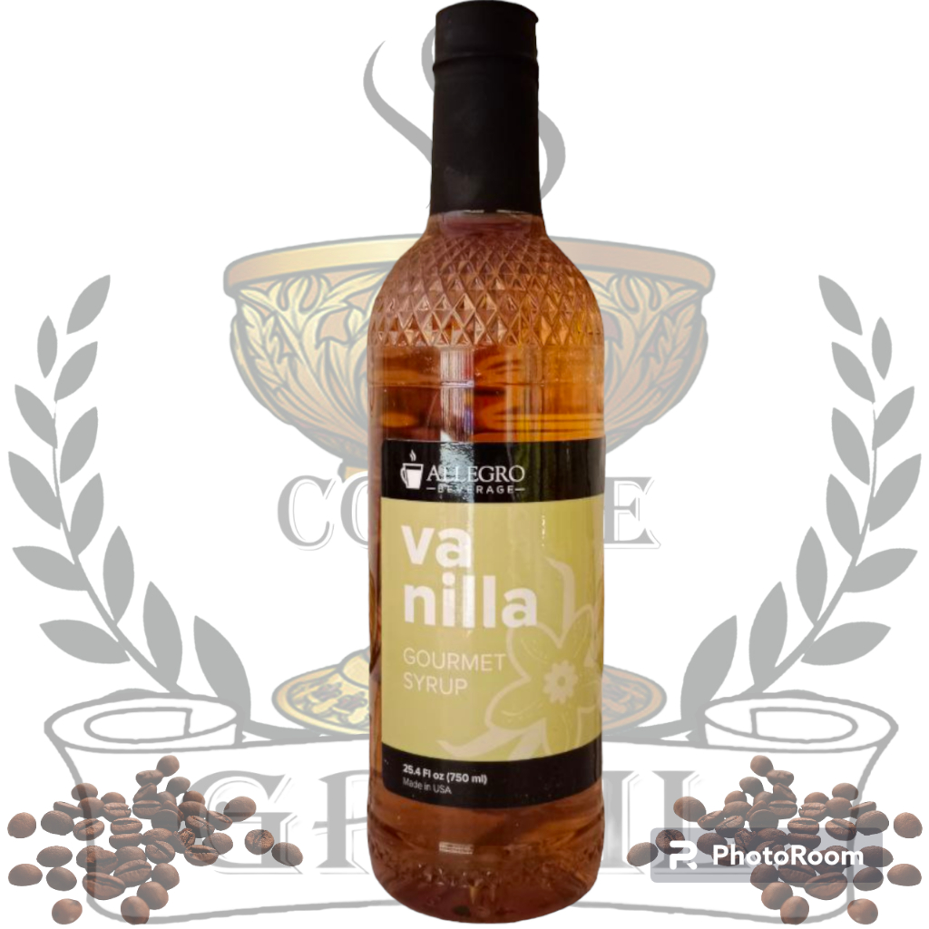 Allegro Flavored Syrup Vanilla 750ml | Shopee Philippines
