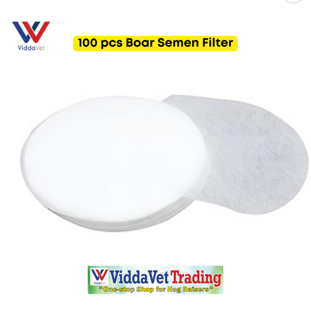 Viddavet Boar Semen Filter per pack 100 pcs 100 Sheets of Pig Cow and ...