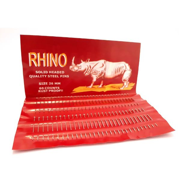 Dressmakers Pins ( per box ) Big Head / Rhino Brand for Sewing | Shopee ...