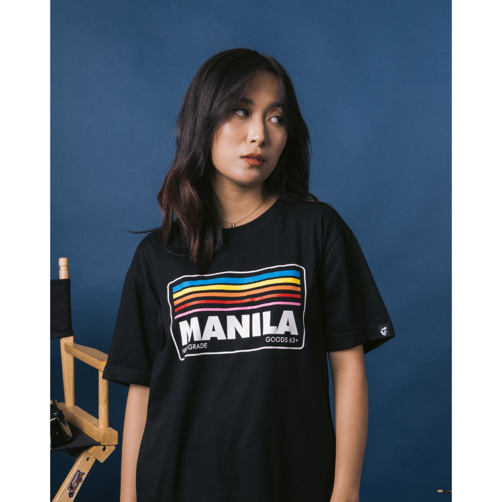 TEAM MANILA HIGH GRADE GOODS TSHIRT BLACK | Shopee Philippines