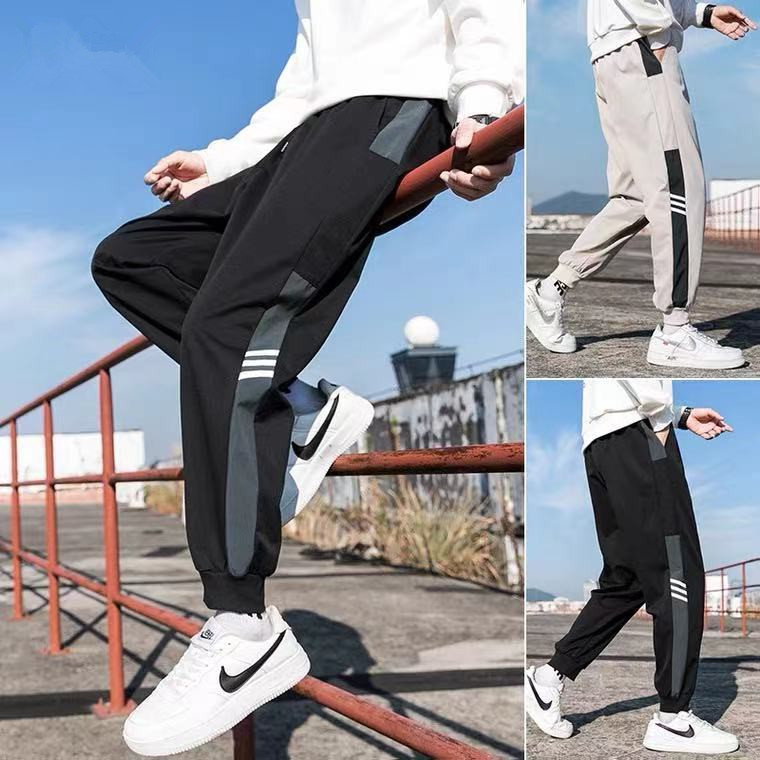 New Look Jogger Pants Men Stretchable 3 Line Design Cotton Good Quality ...