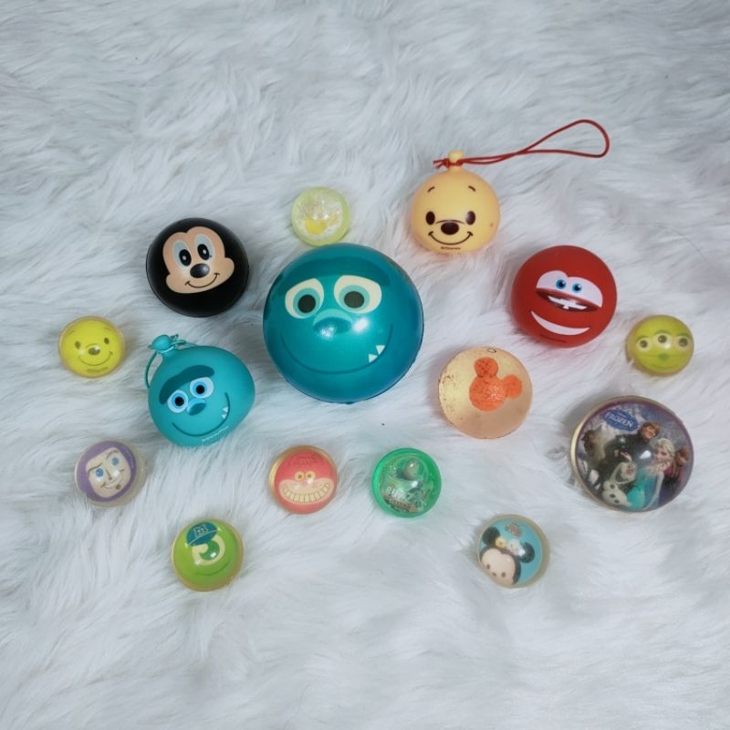 Assorted Disney Balls Bundle Set (15 pcs) | Shopee Philippines