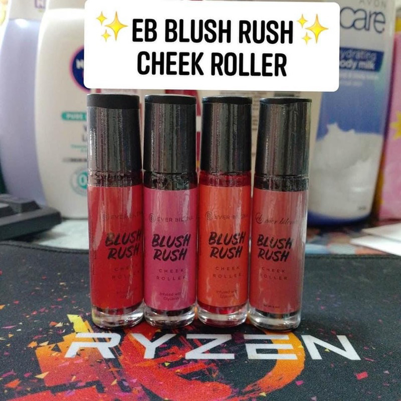 EVER BILENA BLUSH RUSH LIP & CHEEK ROLLER | Shopee Philippines