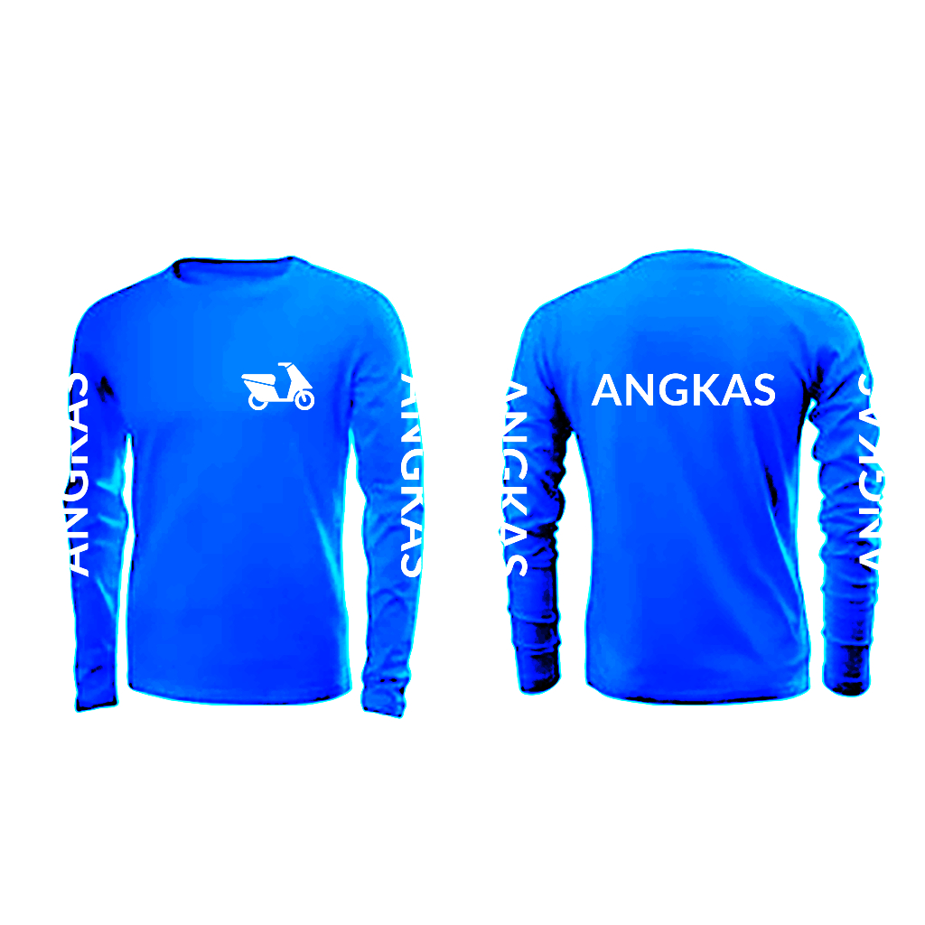 Angkas Rider Delivery na pang Drifit Long Sleeve uniform shirt | Shopee ...