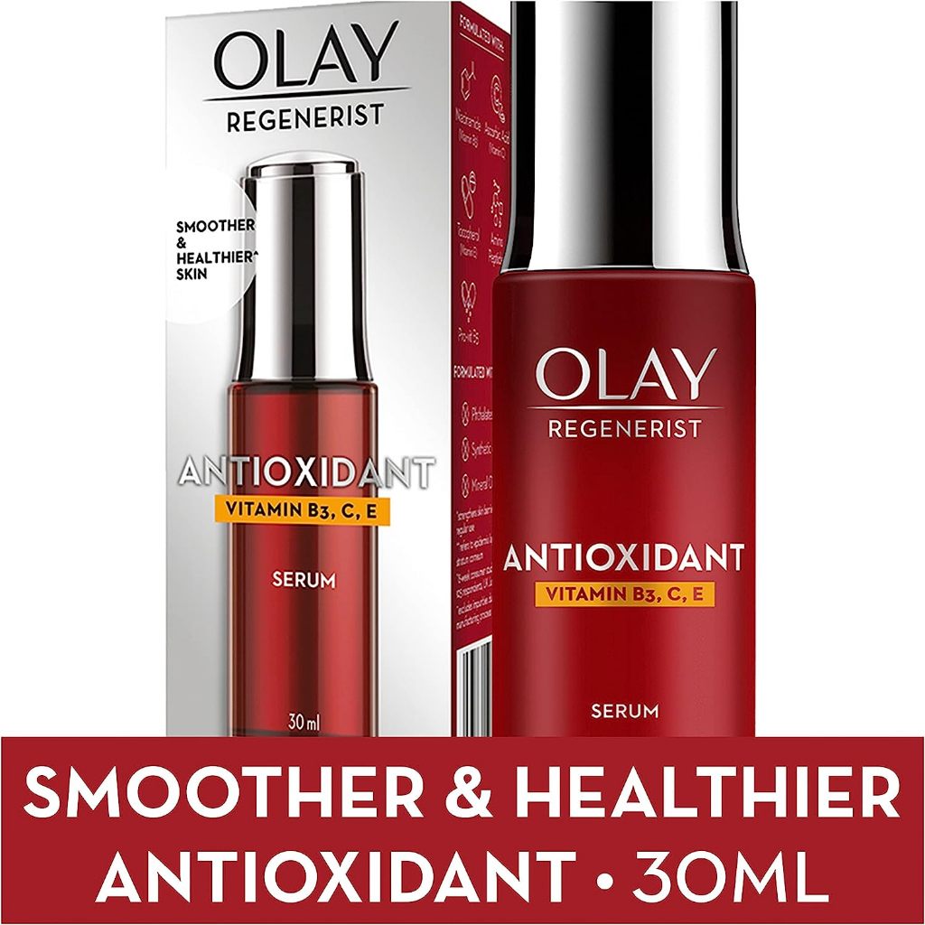 OLAY Antioxidant Vitamin B3, C, E Face Super Serum (BB April 2024) 30mL | Shopee Philippines