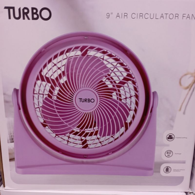 9 inches Cool fan Air circulator Fan TURBO | Shopee Philippines