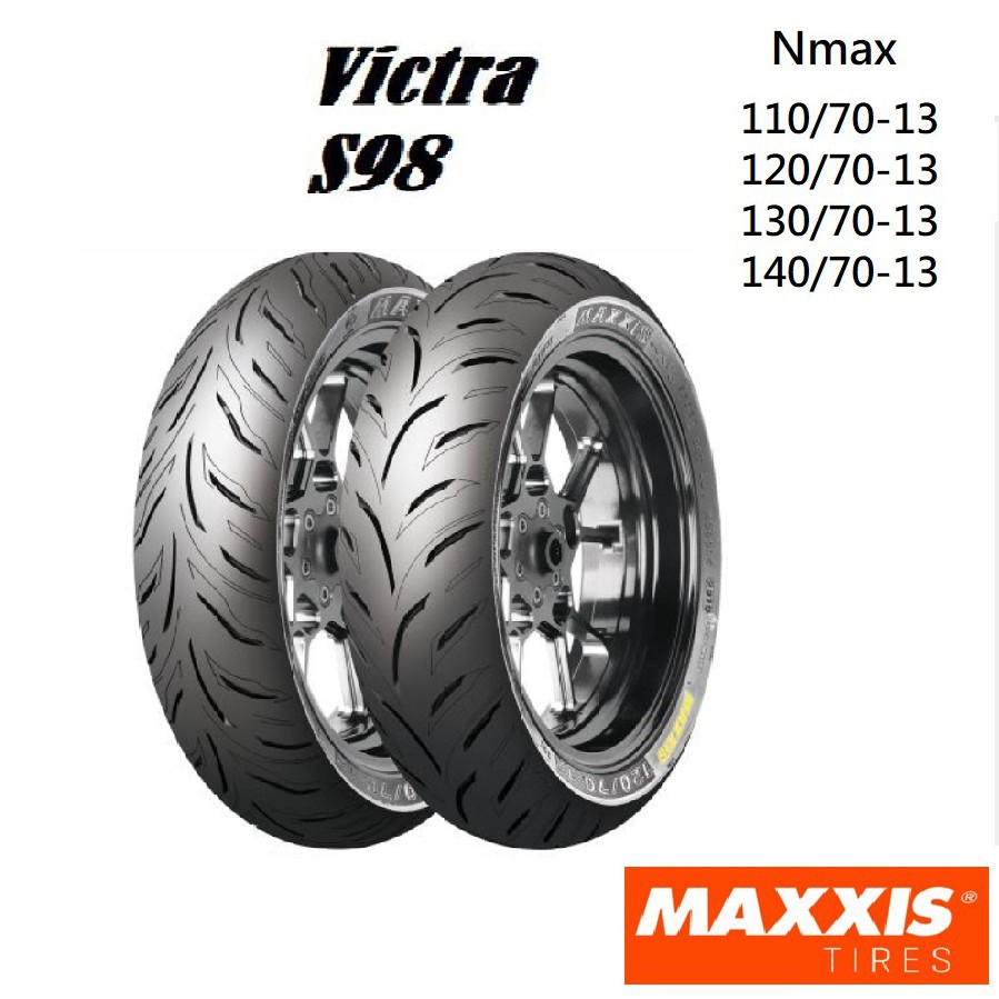 Motorcycle Maxxis Tubeless Nmax 110/70-13,120/70-13,130/70-13,140/70-13 ...