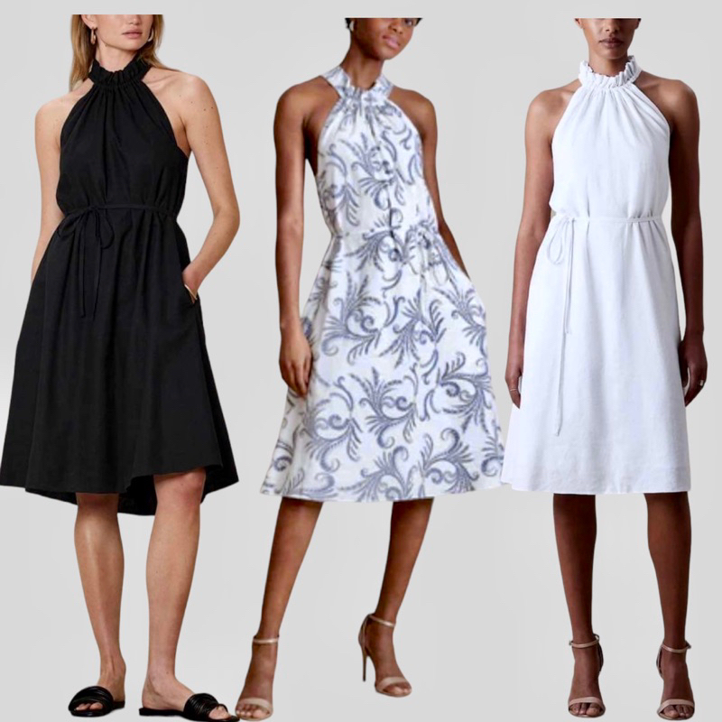 (B. REP) HALTER DRESS | Shopee Philippines