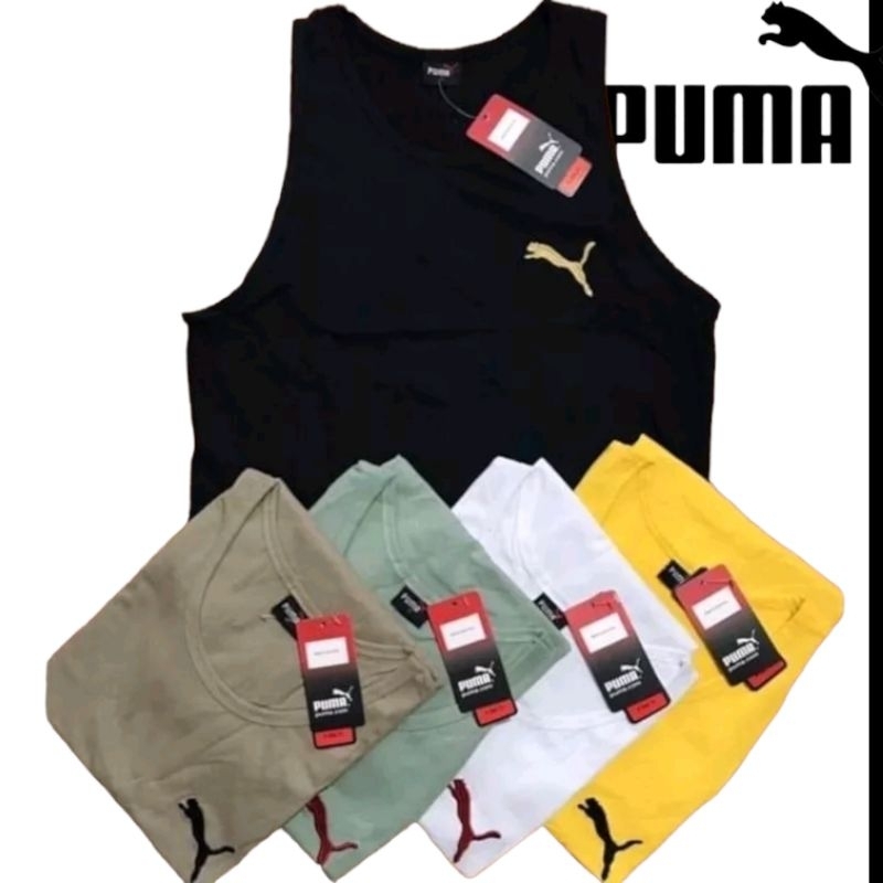 (10A)SANDO PUMA/NIKE FOR MEN (RUBERRIZE /EMBROID PRINT) | Shopee ...