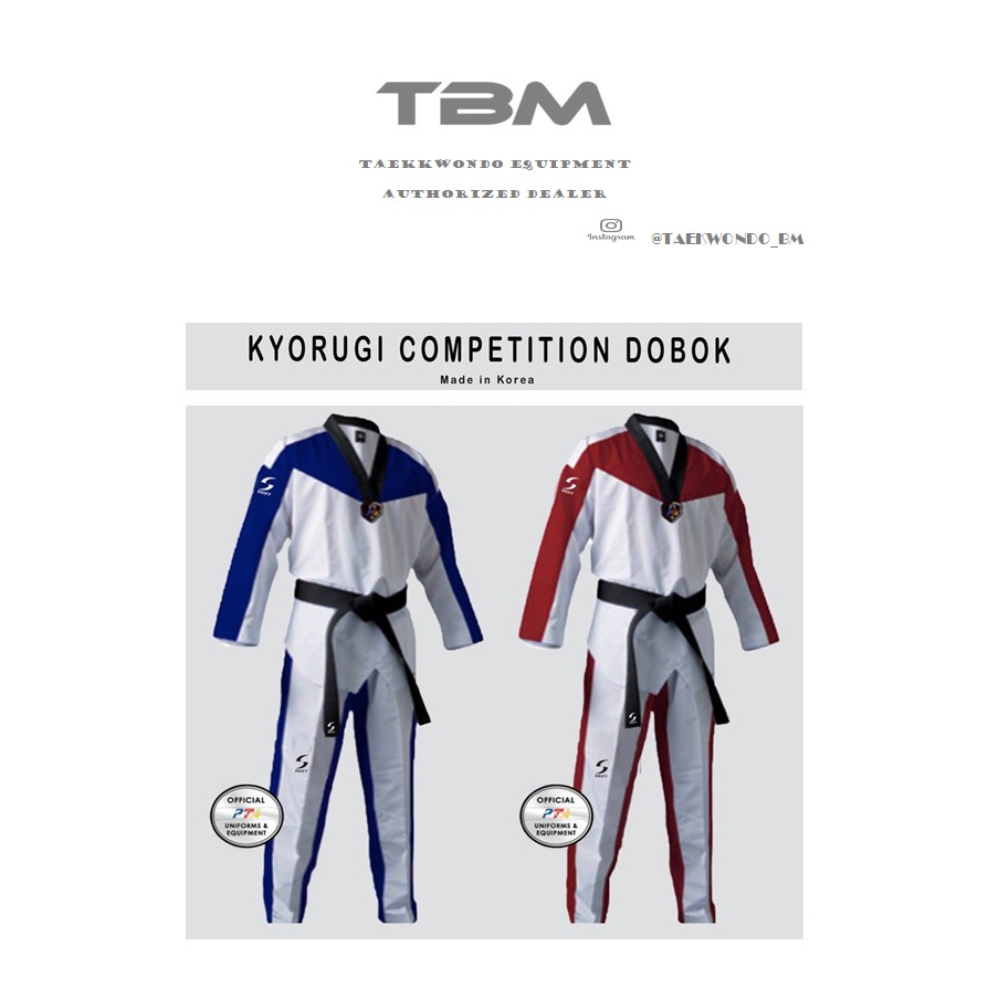 SHIFT COMPETITION UNIFORM : KYORUGI Dobok (Male/ Female) Belt not ...
