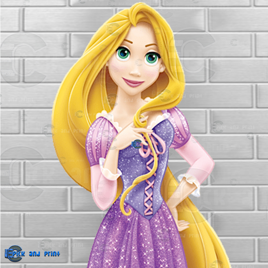 Princess Rapunzel Tangled Theme Character Cut Outs for DIY Backdrop ...
