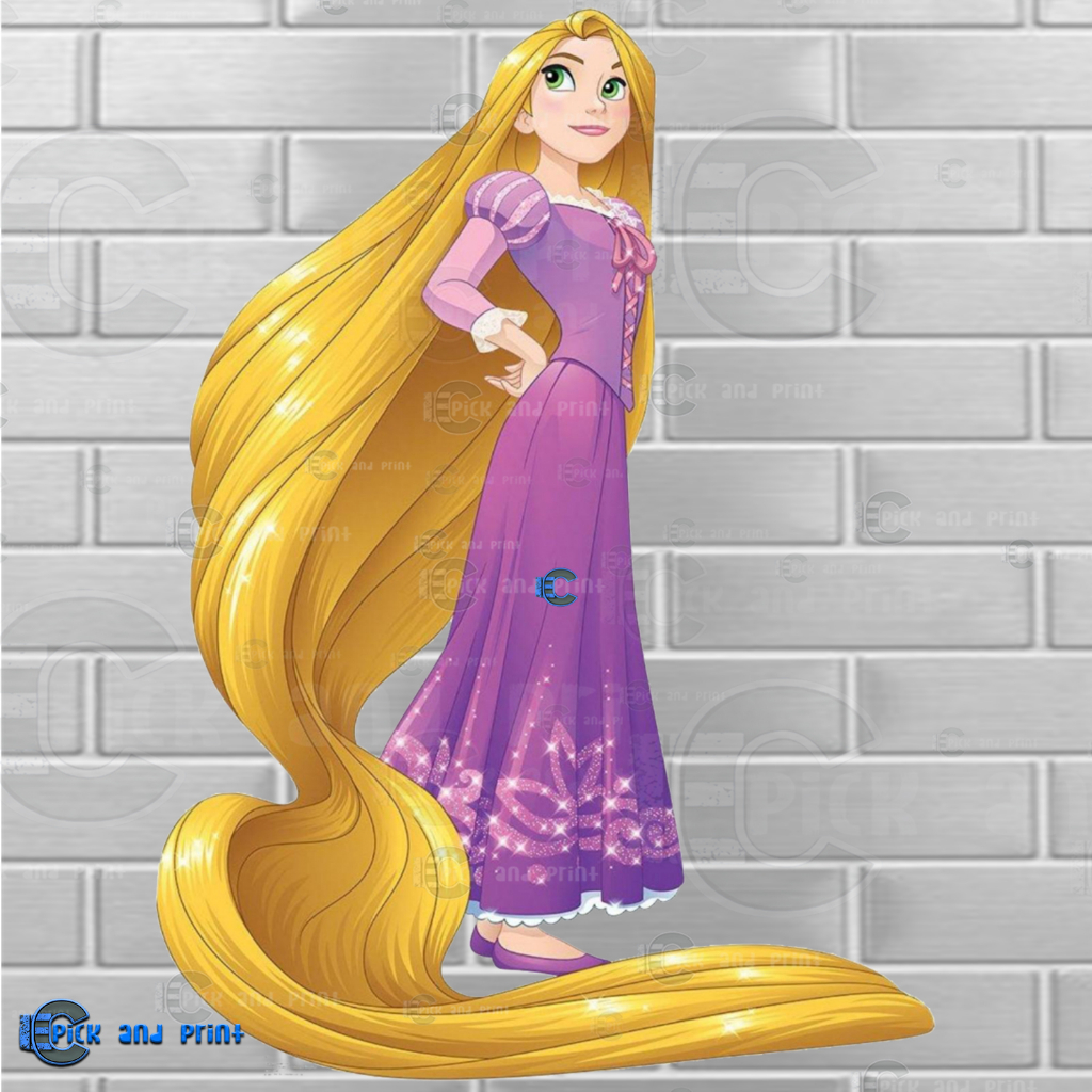Princess Rapunzel Tangled Theme Character Cut Outs for DIY Backdrop ...