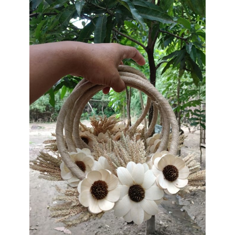 floral hoop rustic/boho theme | Shopee Philippines