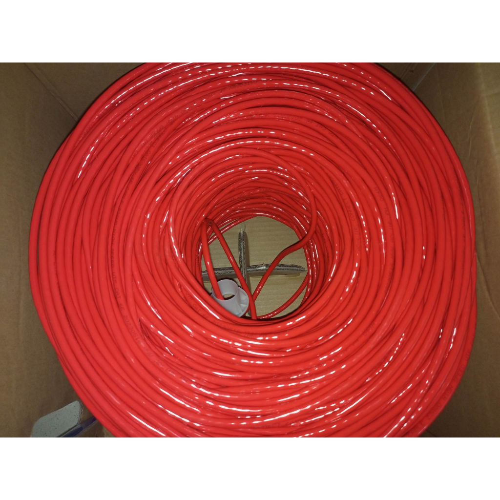 305M Ad-Link UTP Cable Cat6e 0.5mm 23AWG CCA - Red | Shopee Philippines