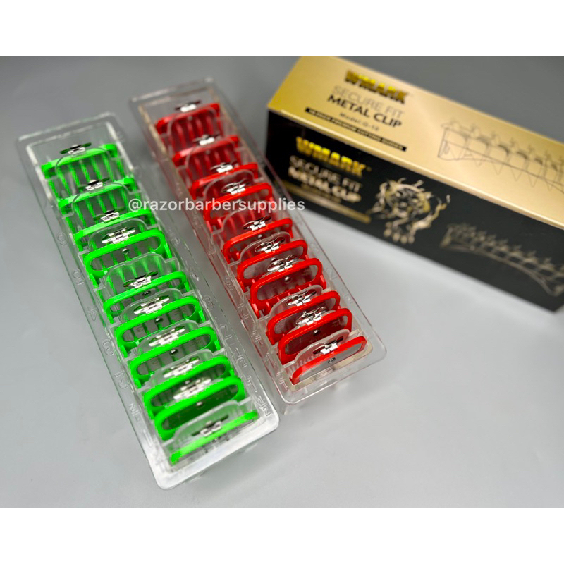 WMARK 10 Pcs. Guide Comb Set With Organizer Guide Comb For Hair ...