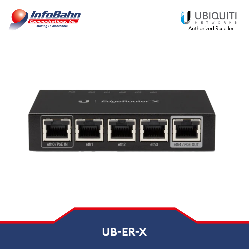 Ubiquiti Edgerouter X Advanced Gigabit Ethernet Routers 256mb Storage 5 ...