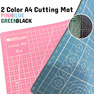 PVC Cutting Mat Dual Color A4 Size Double-sided DIY Tool Board Carving ...