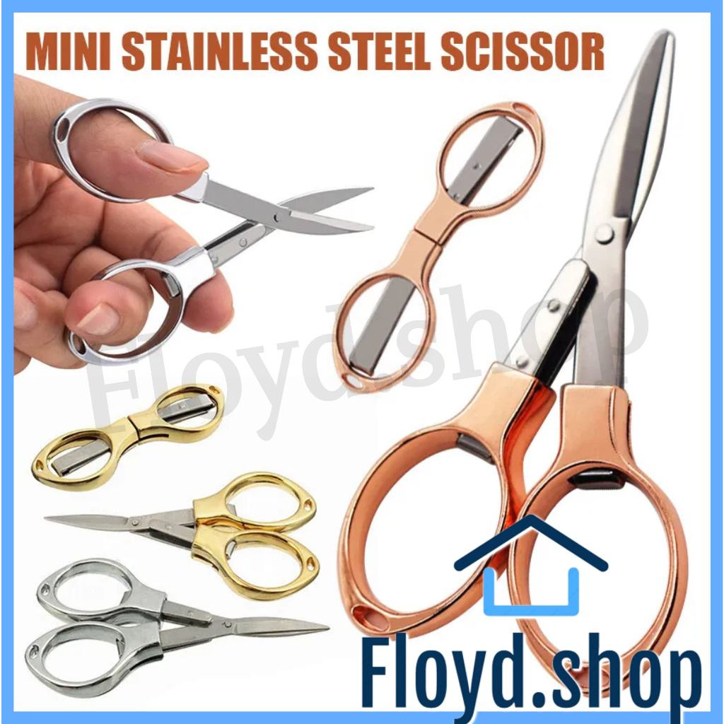 FLOYD.SHOP Folding Scissors, Crochet Scissors, Embroidery Scissors ...