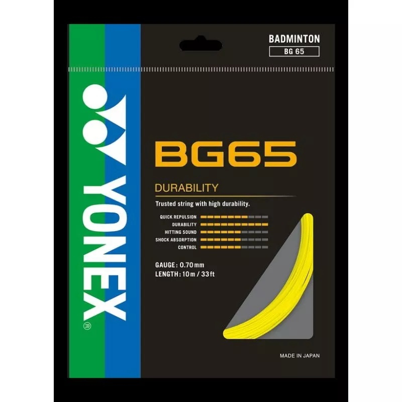 YONEX BADMINTON TENNIS SPORTS STRINGS (Nanogy 99 - BG 65 - BG 80 ...