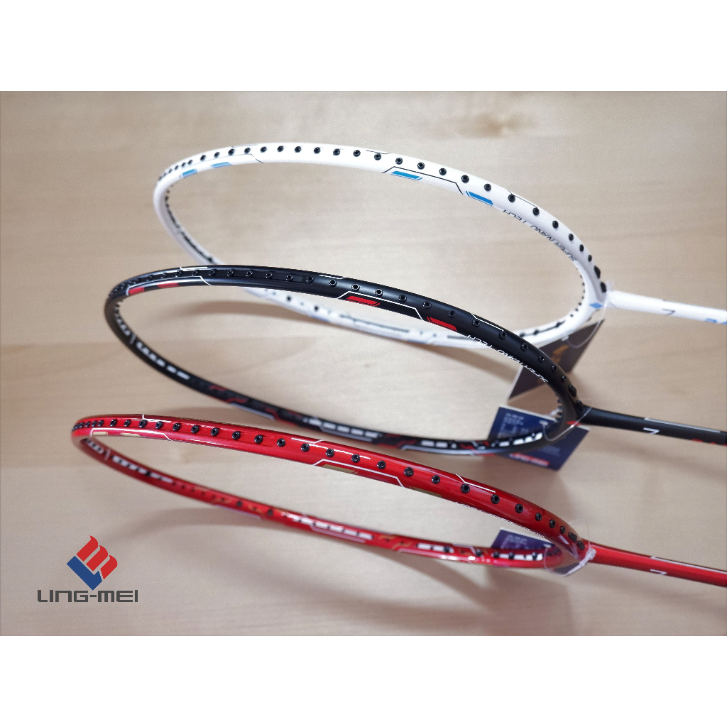 Ling Mei Badminton Racket Rapidity Tiger (30 lbs tension) + Free Bag ...