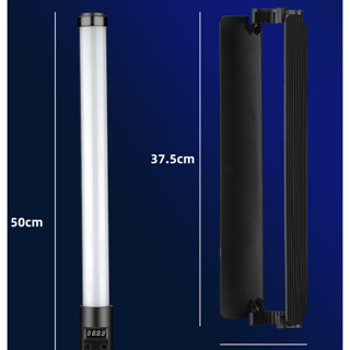 Handheld LED Video Light Stick With Baffle Portable Dimmable Bi-Color ...