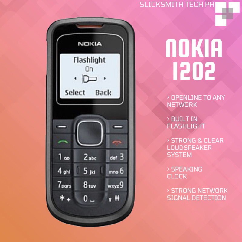 Original Nokia 1202 Openline | Vintage Phone | Shopee Philippines