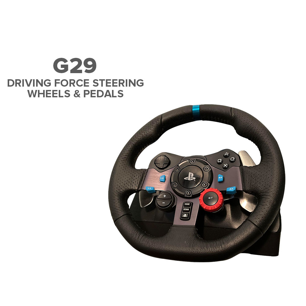 Logitech G29 Driving Force Steering Wheels & Pedals I Racing wheel for ...