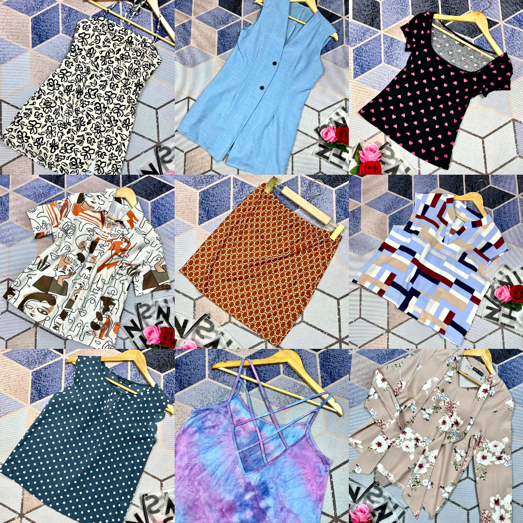 Original Premium Women's Assorted Top Skirt Blouse Short Brand New High ...