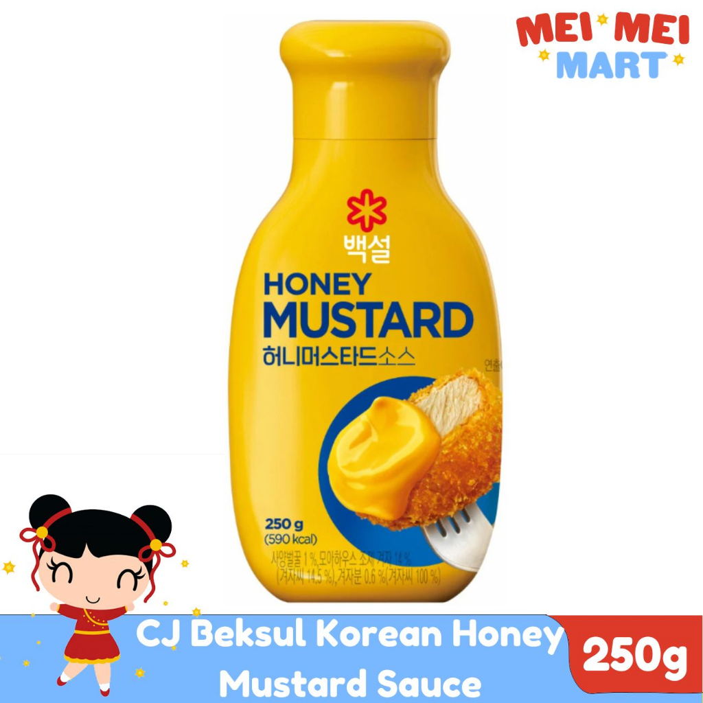 CJ Beksul Korean Honey Mustard Sauce 250g | Shopee Philippines